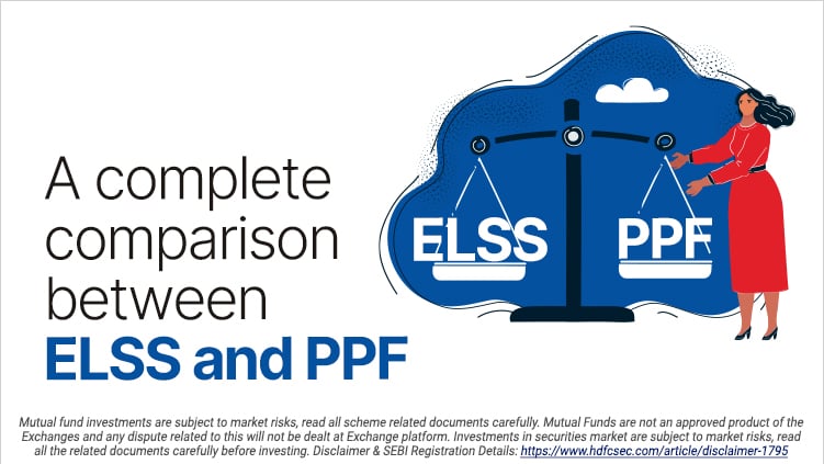 ELSS vs PPF: Difference Between ELSS & PPF You Should Know About | HDFC ...