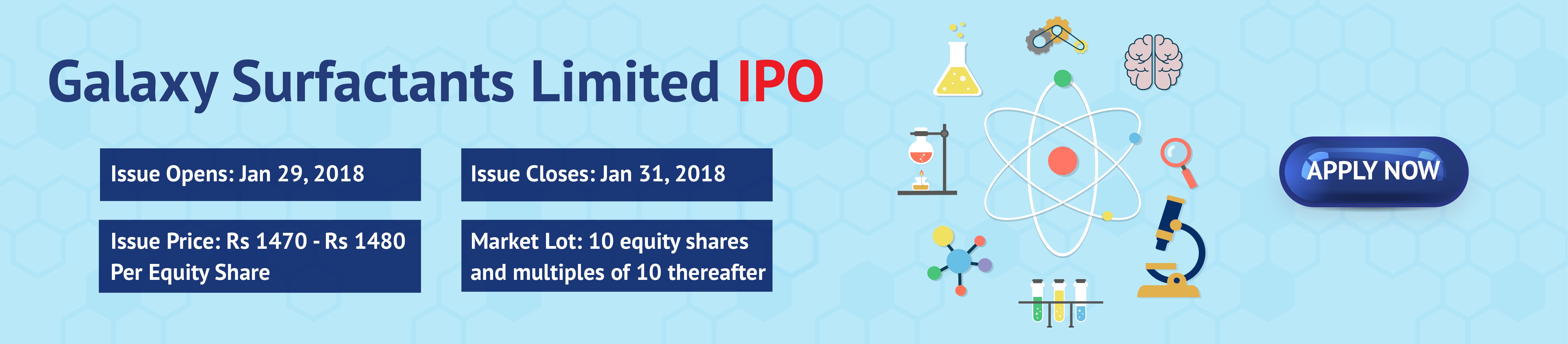 Galaxy Surfactants Ltd IPO - Date, Price Band, Prospectus, Allotment ...